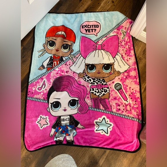L.O.L. Surprise! | Bedding | Lol Doll Fleece Blanket 4 Foot X 3 Foot ...